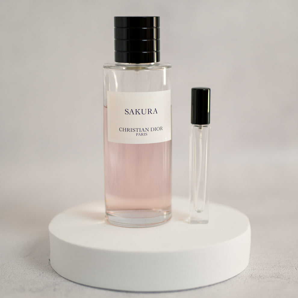 Sakura Christian Dior travel-size mini perfume decant – Bloom & Belle ...